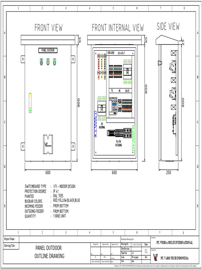 Panel Outdoor Rev#1 | PDF | Printing Materials | Stationery