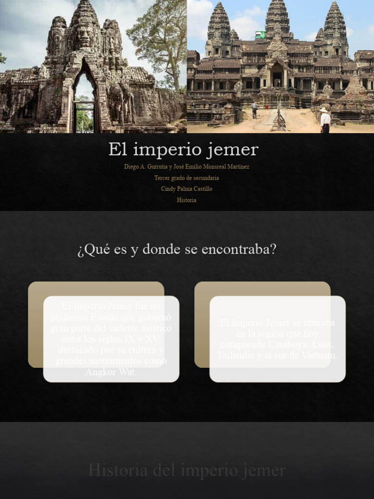 El Imperio Jemer | PDF | Angkor | Camboya