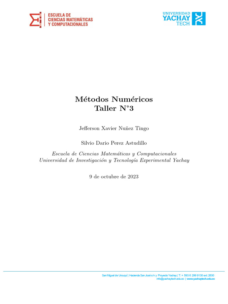 Implementación del Método SOR en Octave | PDF | Matriz (Matemáticas ...
