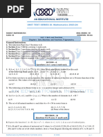 Class11 Maths Formula Sheet CBSE 2025-26 | PDF