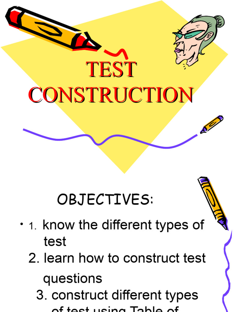 Effective Test Construction Strategies | PDF | Multiple Choice