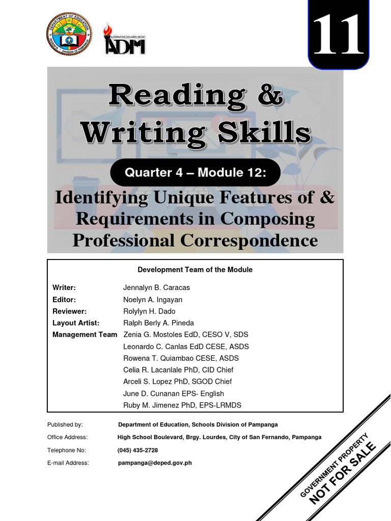 RWS Q4 Week6 14p | PDF | Learning | Human Communication