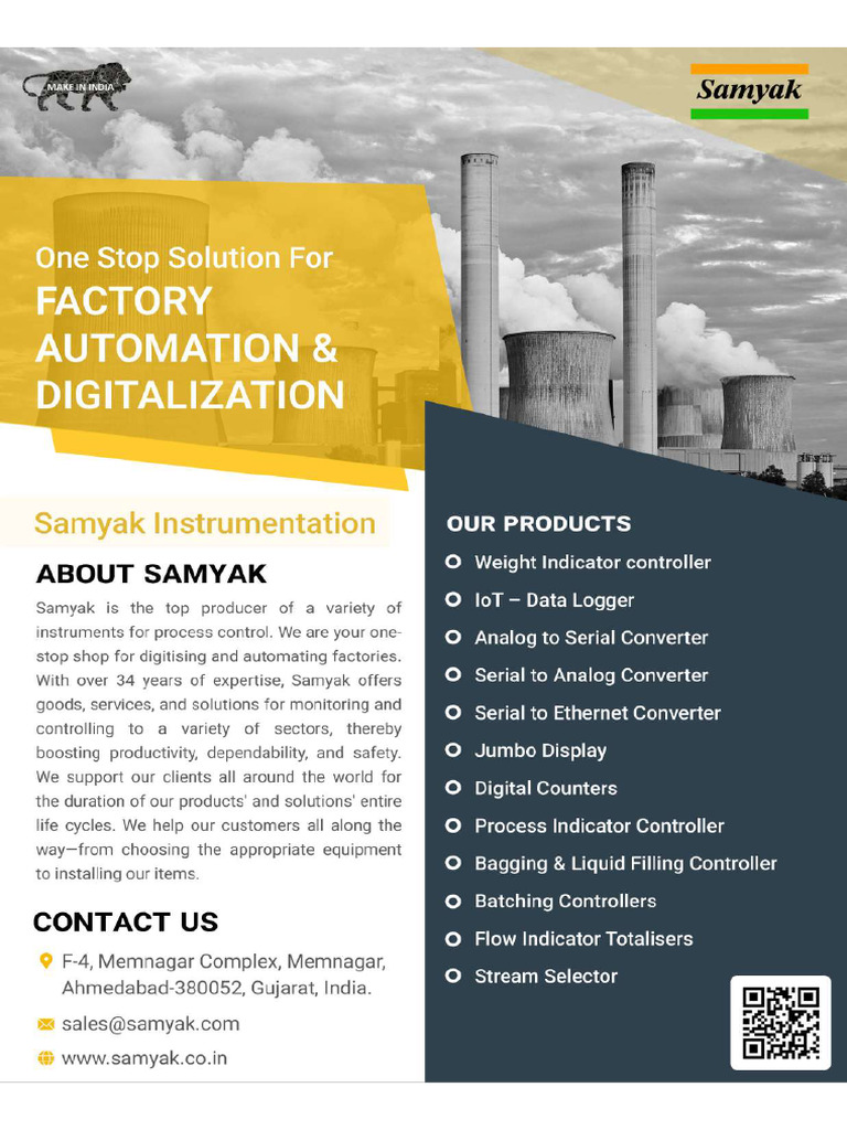 Samyak Catalogue | PDF