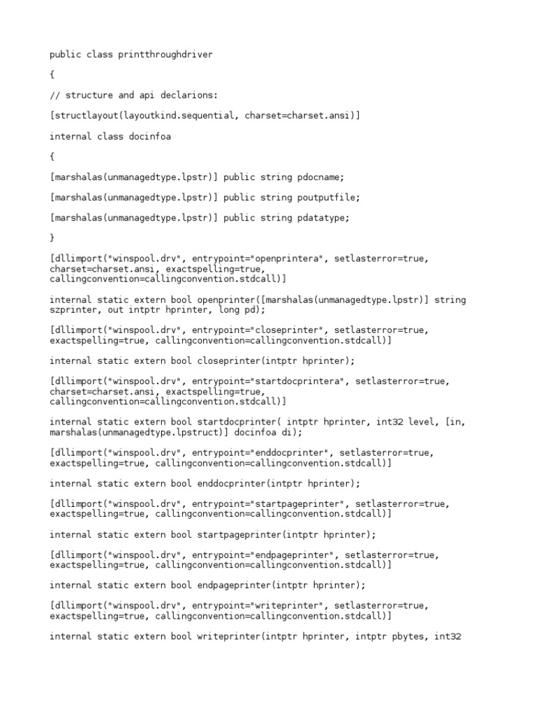 Print Direct | PDF | String (Computer Science) | Printer (Computing)