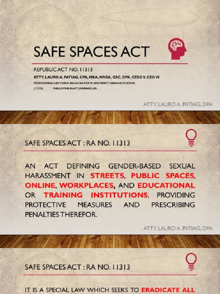 Safe Spaces Actpdf | PDF