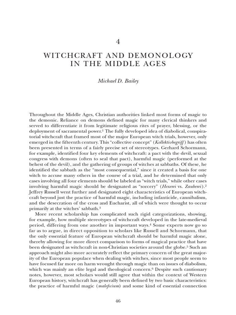 Chapter 4 | PDF | Witchcraft | Inquisition