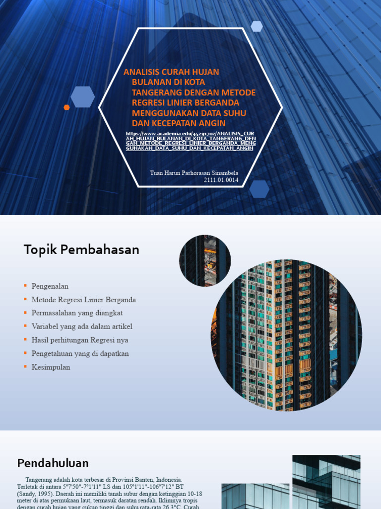 Kecerdasan Bisnis Regresi Linear Berganda | PDF | Metode & Bahan Ajar