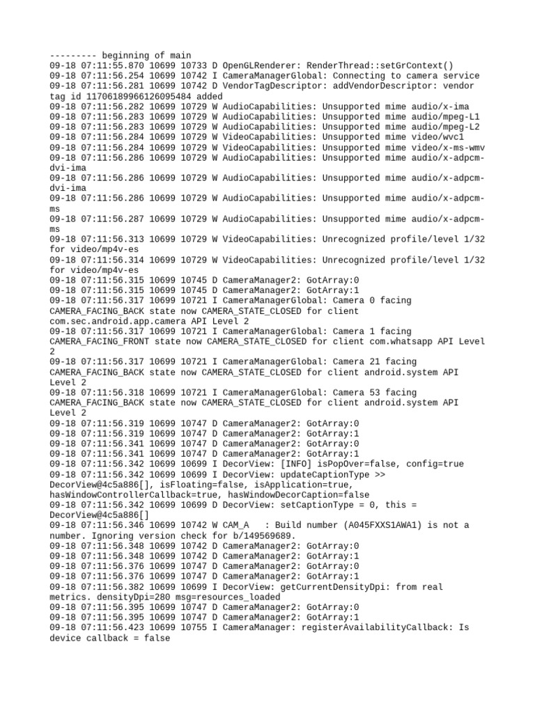 Logcat 1694992315803 | PDF | Computer Engineering | Software Development