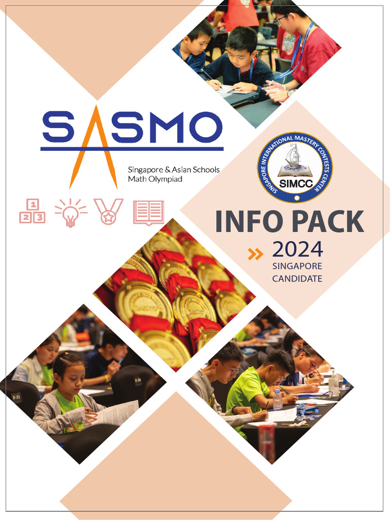 SASMO 2024 Info Pack for Participants | PDF