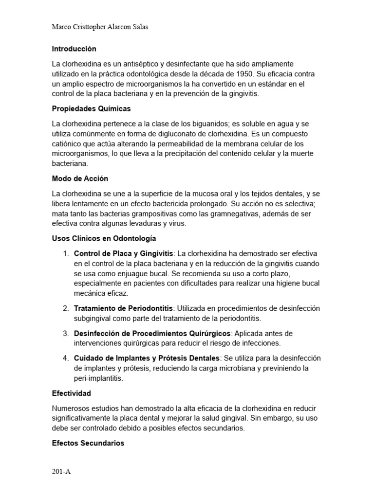 invstclor-mcas | PDF | Odontología | Boca