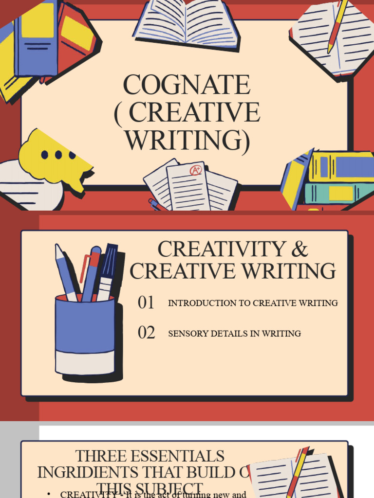 Cognate Creative Writing 1 | PDF | Imagination | Senses