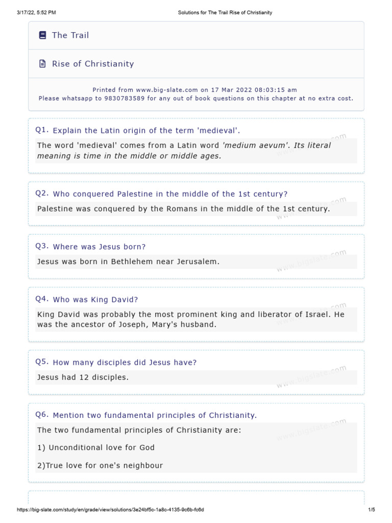 Christianity: Key Concepts and History | PDF | Jesus | Crucifixion Of Jesus