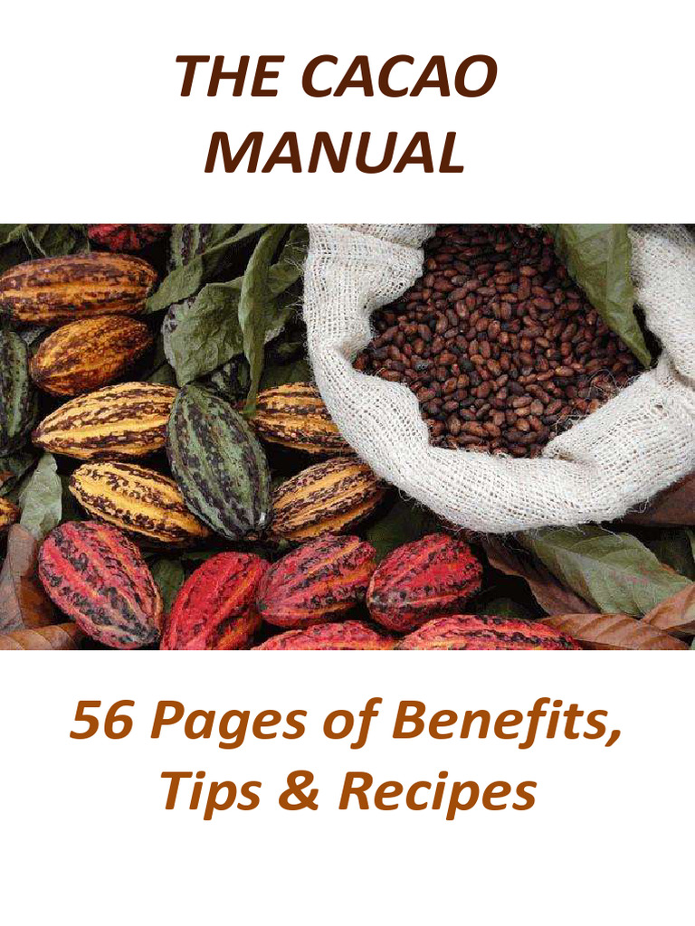 The Cacao Manual | PDF | Cocoa Bean | Chocolate
