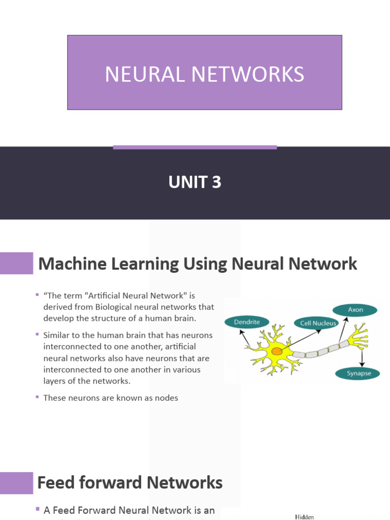Soft Computing UNIT 3 | PDF | Artificial Neural Network | Applied ...