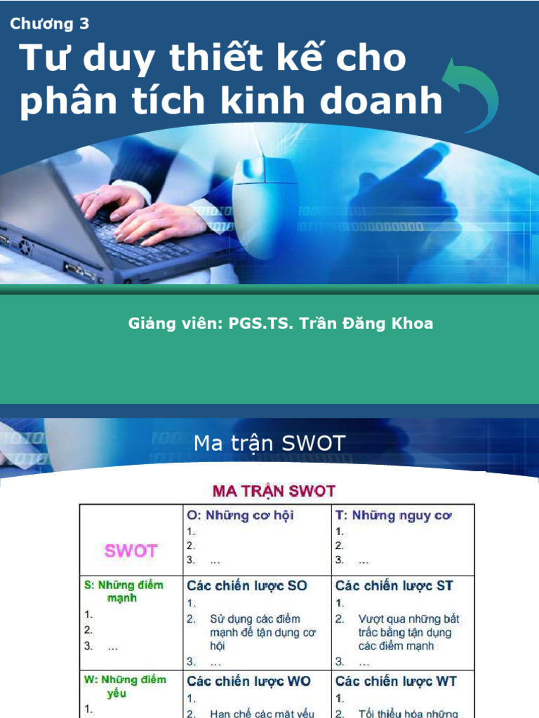 Design Thinking - Chuong 3 - Tu Duy Thiet Ke Cho Phan Tich Kinh Doanh | PDF