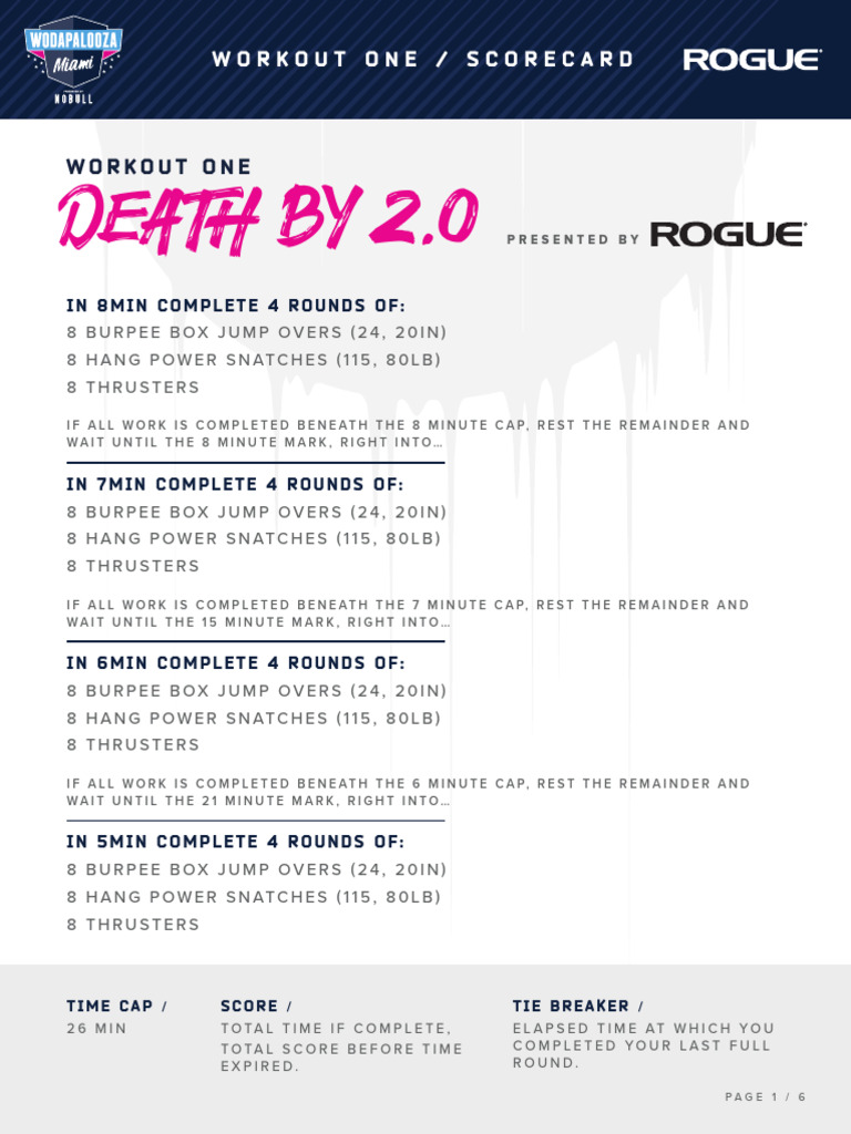 WZA-OC-Scorecard-1 | PDF | Physical Exercise | Weight Training