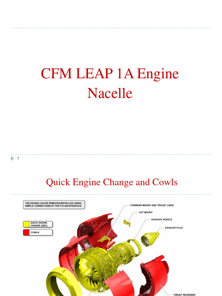 T CFM LEAP - 1A Nacelle | PDF | Technology & Engineering