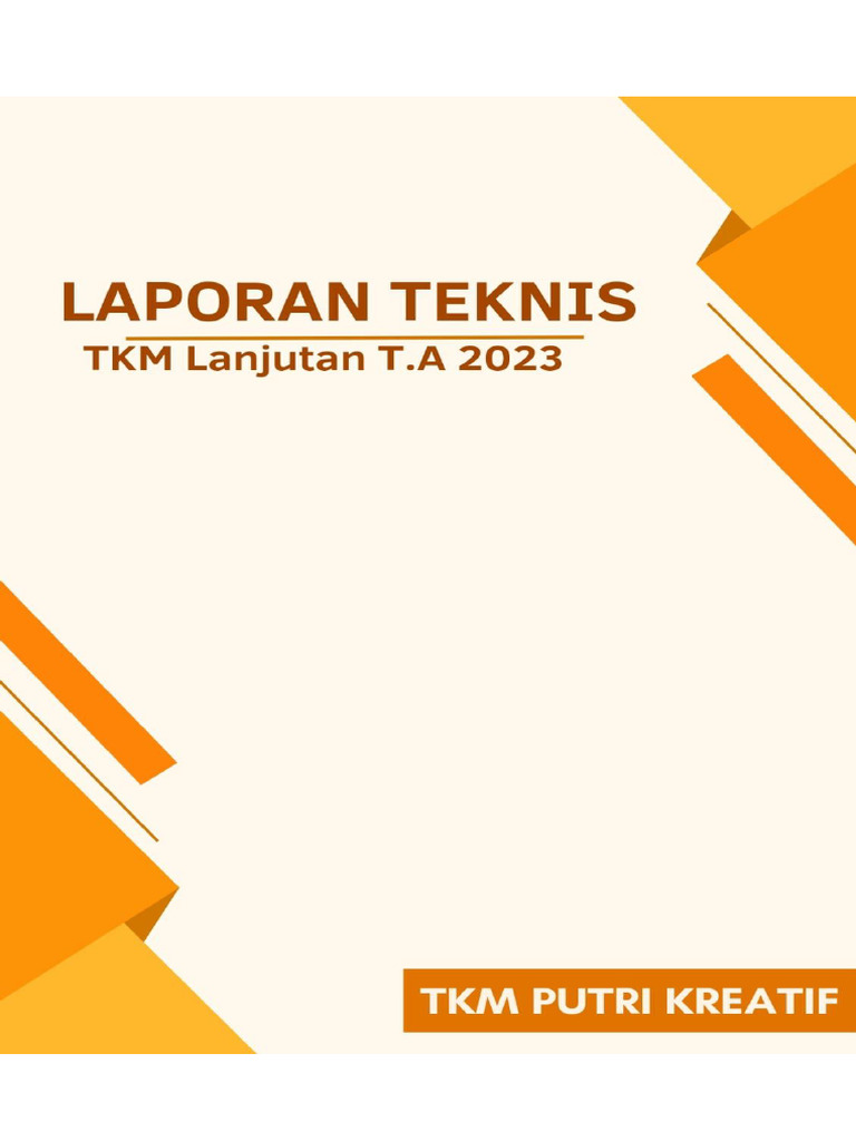 LPJ TKML Lulu 2023 Lengkap | PDF
