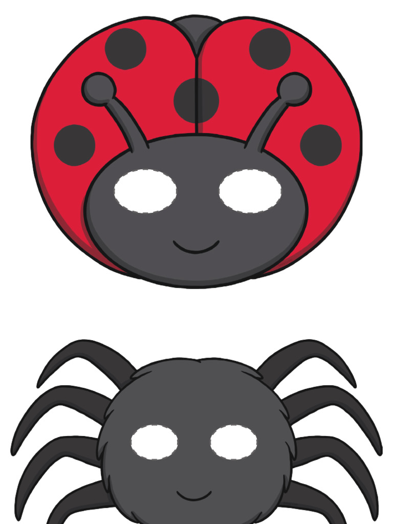 Color Insect Dramatic Play Masks | PDF