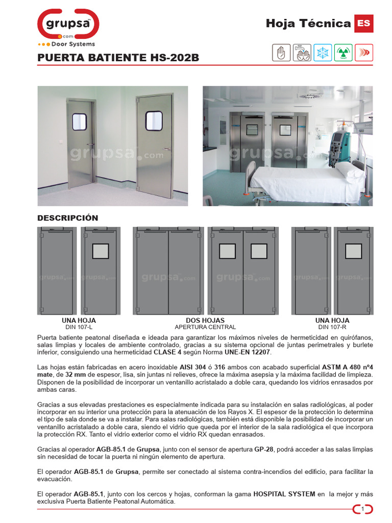 Grupsa HT Hs 202b Es | PDF | Acero | Aleación