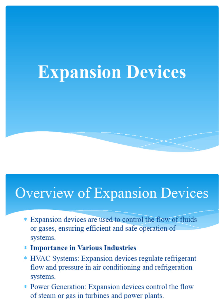 Expansion Devices | PDF | Polystyrene | Thermal Insulation