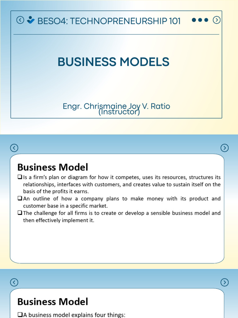 Business Models | PDF | Business Model | Strategic Management