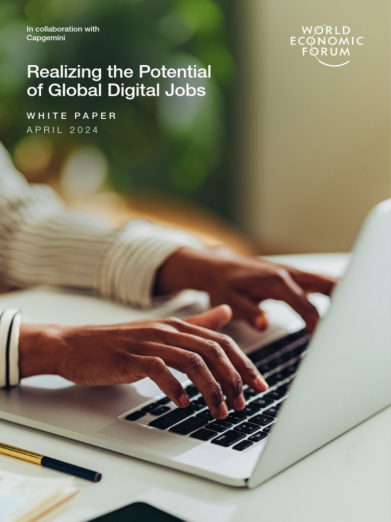 Realizing The Potential of Global Digital Jobs 2024 | PDF | Employment ...