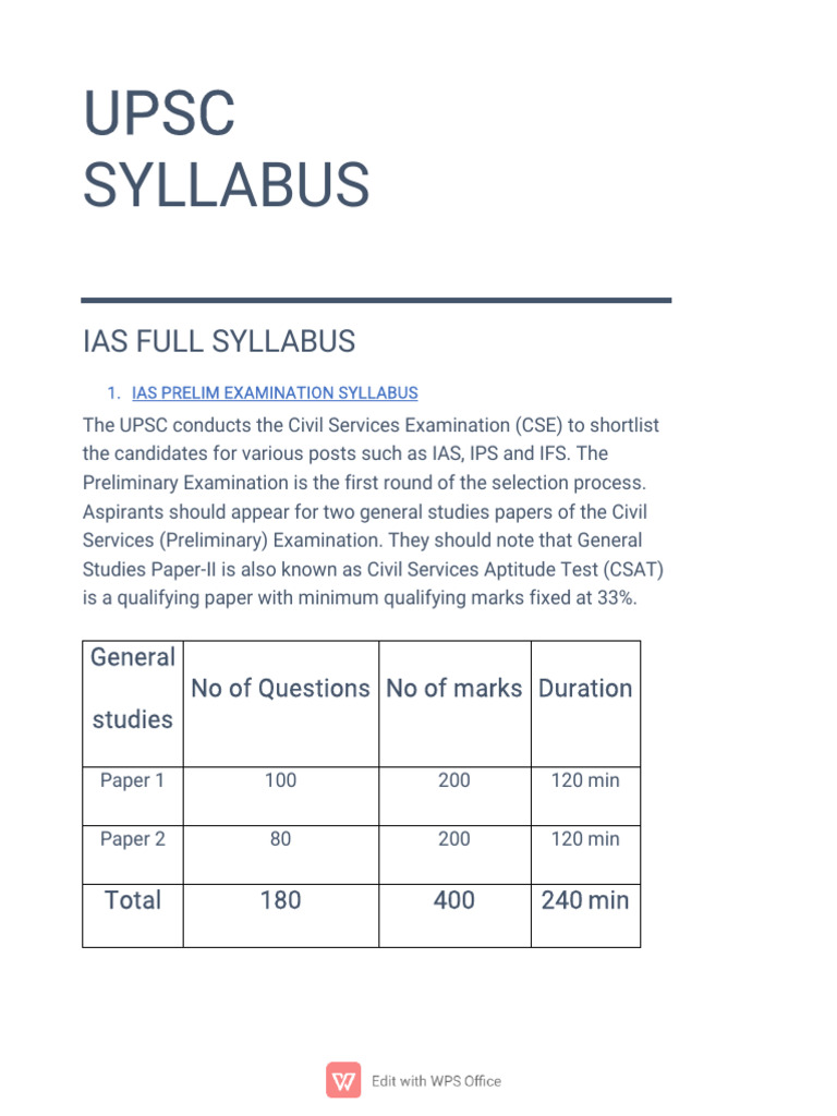 1 Upsc Full Syllabus | PDF | Linguistics | Sociolinguistics