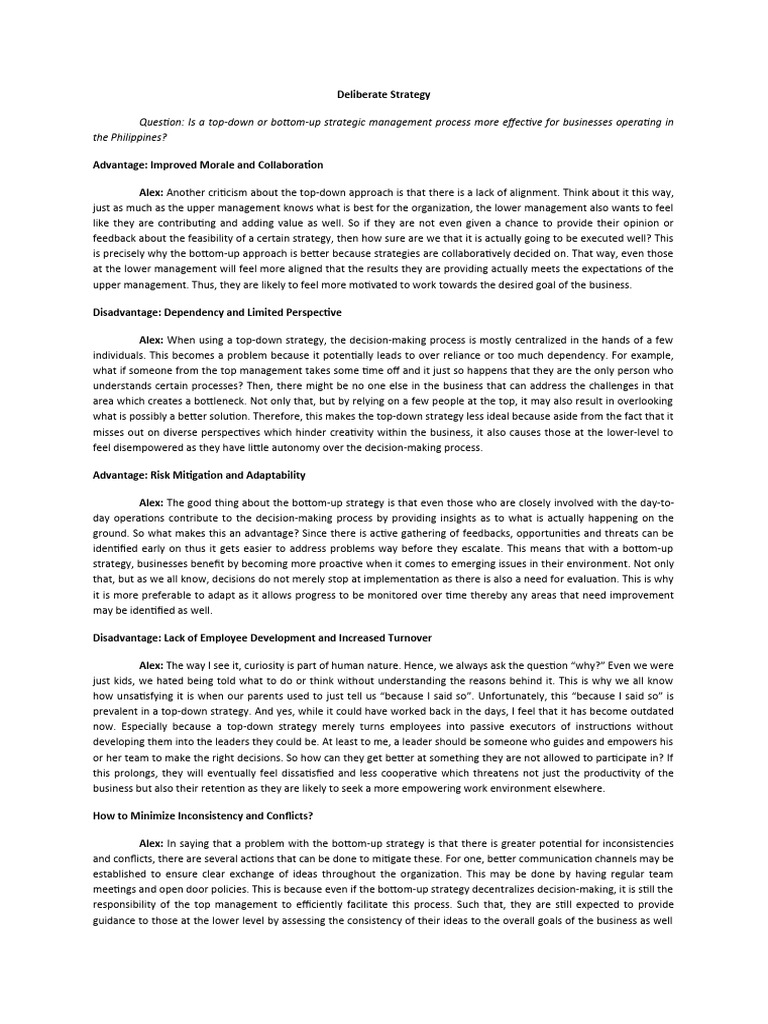 Debate | PDF | Strategic Management | Decision Making
