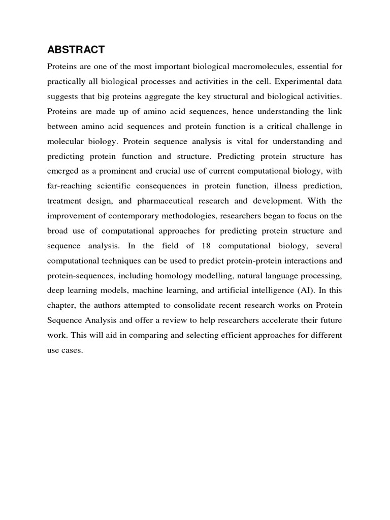 Independent Study and Research | PDF | Proteins | Machine Learning