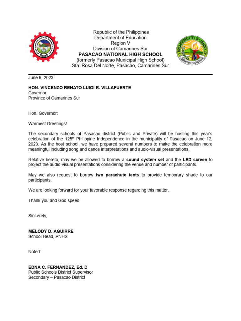 Invitation to Independence Day Celebration | PDF | Government Related ...