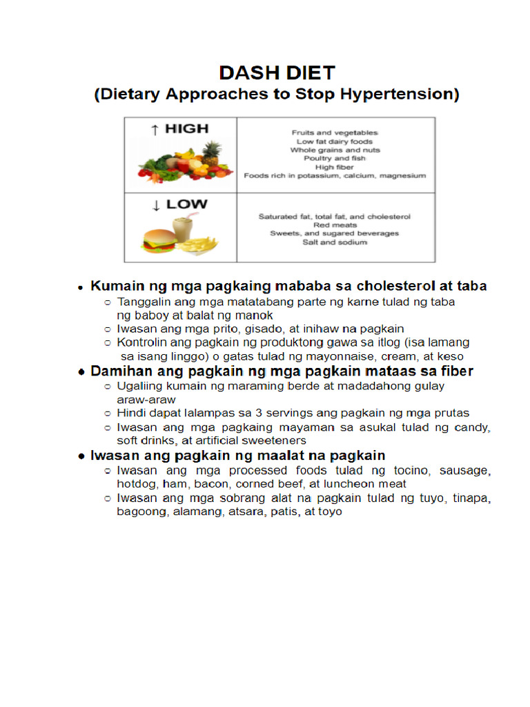 Dash Diet | PDF