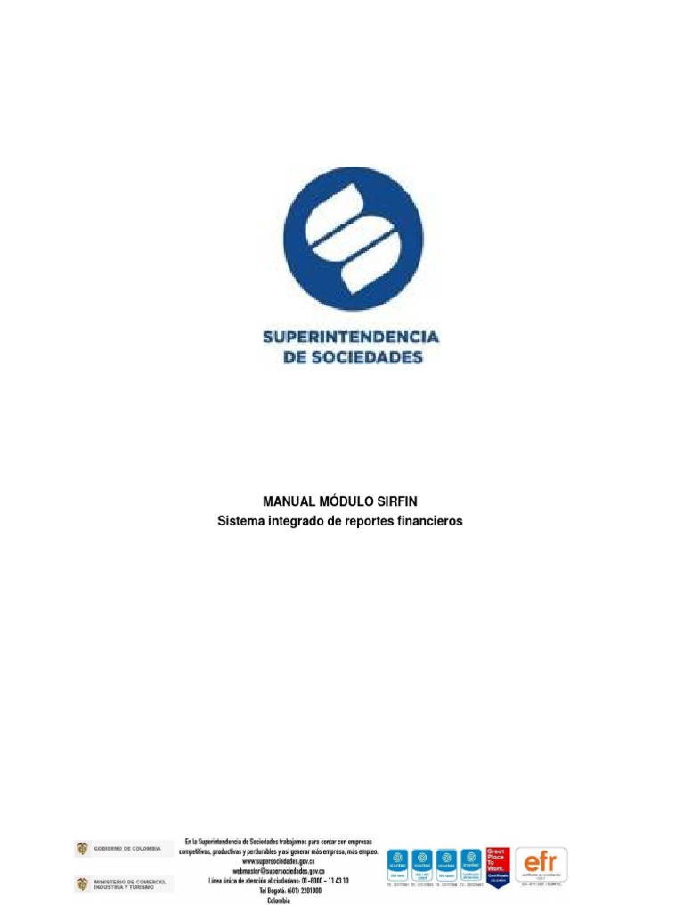 Manual de Funcionamiento SIRFIN | PDF | Archivo de computadora | Contraseña