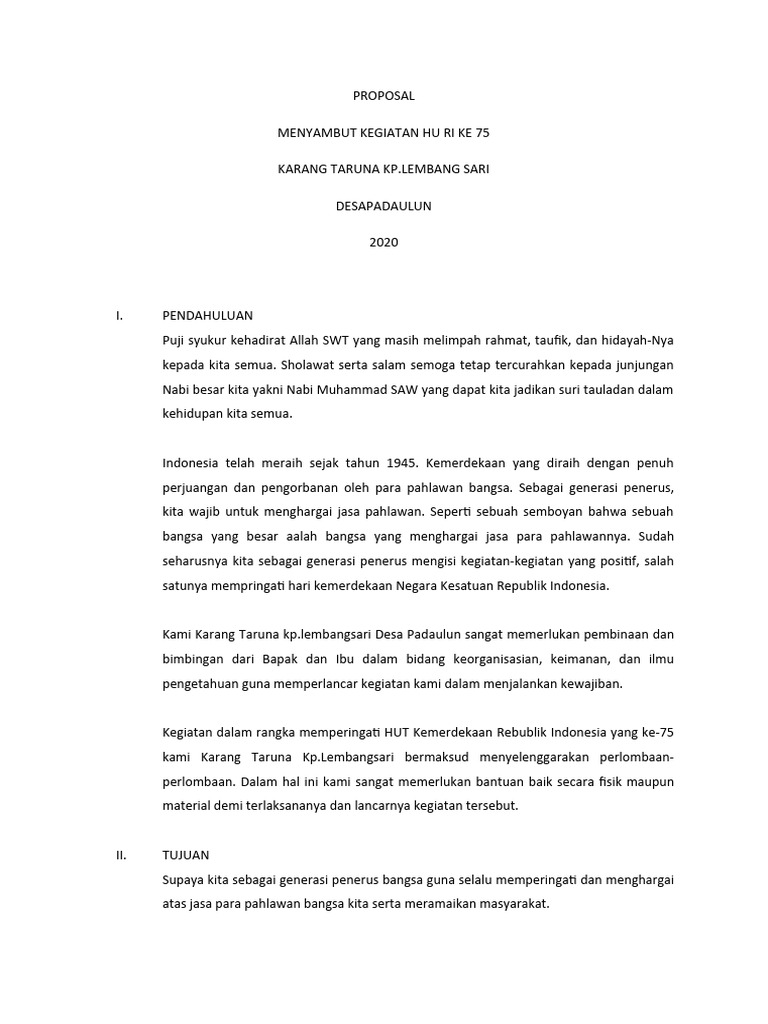 Meida Siti Fatimah, Proposal | PDF