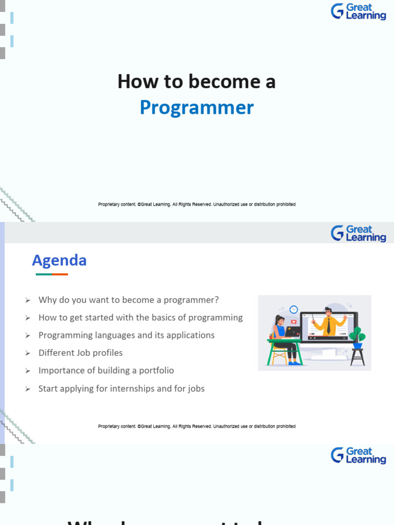 How To Become A Programmer | Download Free PDF | Proprietary Software ...
