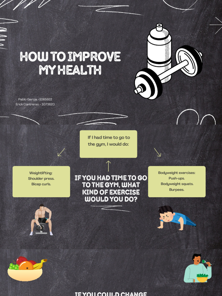 Health Improvement Tips: Diet & Exercise | PDF