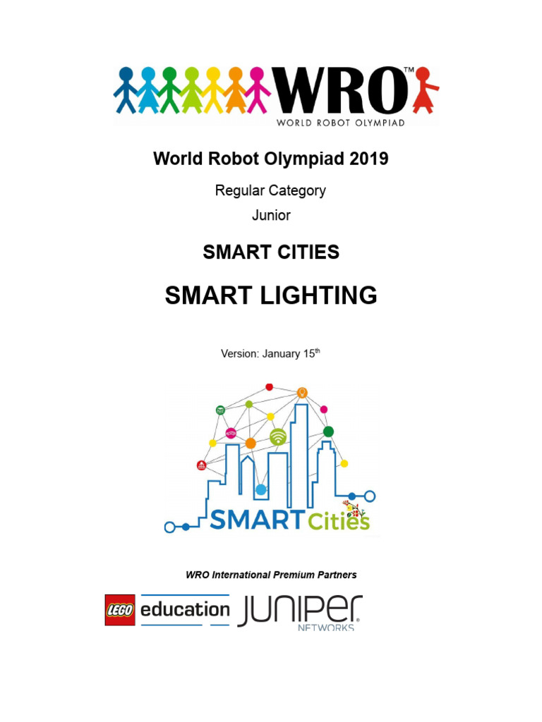 WRO 2019 Regular 03 Junior | PDF