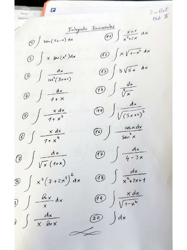 PDF Mates Integrales | PDF