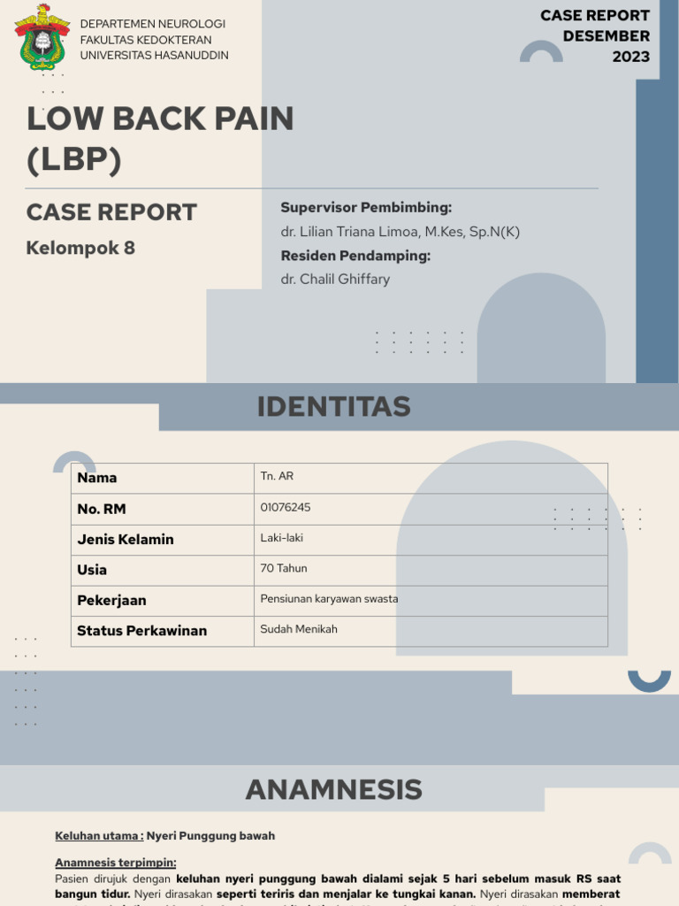 Case Report LBP Revisi | PDF