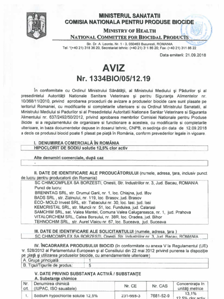 Aviz Sol 125 tp5 | PDF
