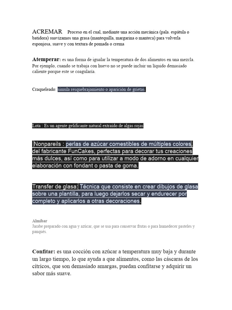 ACREMAR | Descargar gratis PDF | Postres | Confitería