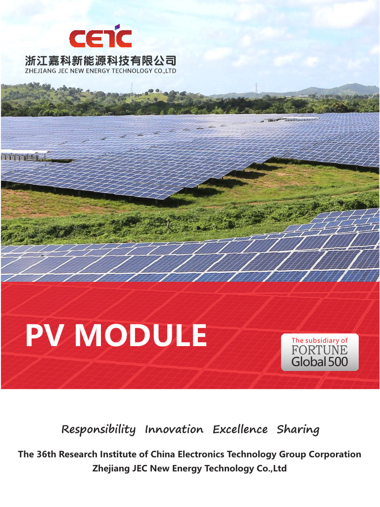 Datasheet - CETC Solar | PDF | Solar Panel | Renewable Energy
