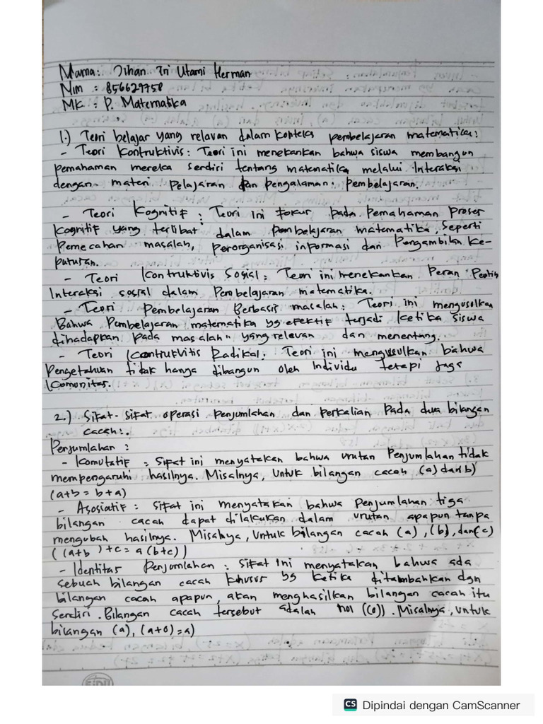 Tugas - 1 Pendidikan Materi Jihan Tri Utami Herman | PDF Tugas - 1 Pendidikan Materi Jihan Tri Utami Herman | PDF