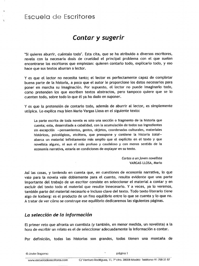 5 - Contar y Sugerir | PDF