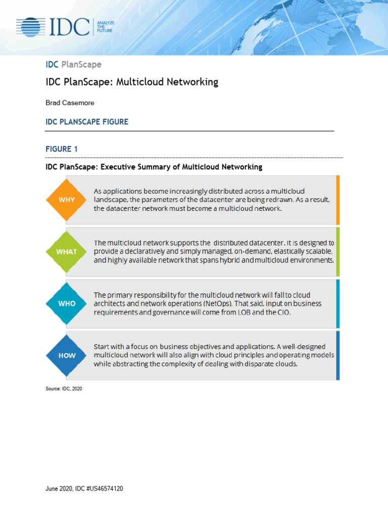 Multicloud Networking Pdf Cloud Computing Computing