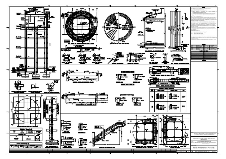 DRAWING-009 150KL - 18M-R.C.C-Model | PDF | Foundation (Engineering ...