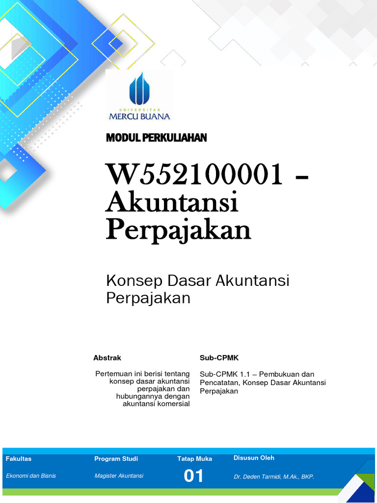 Akuntansi Pajak | PDF