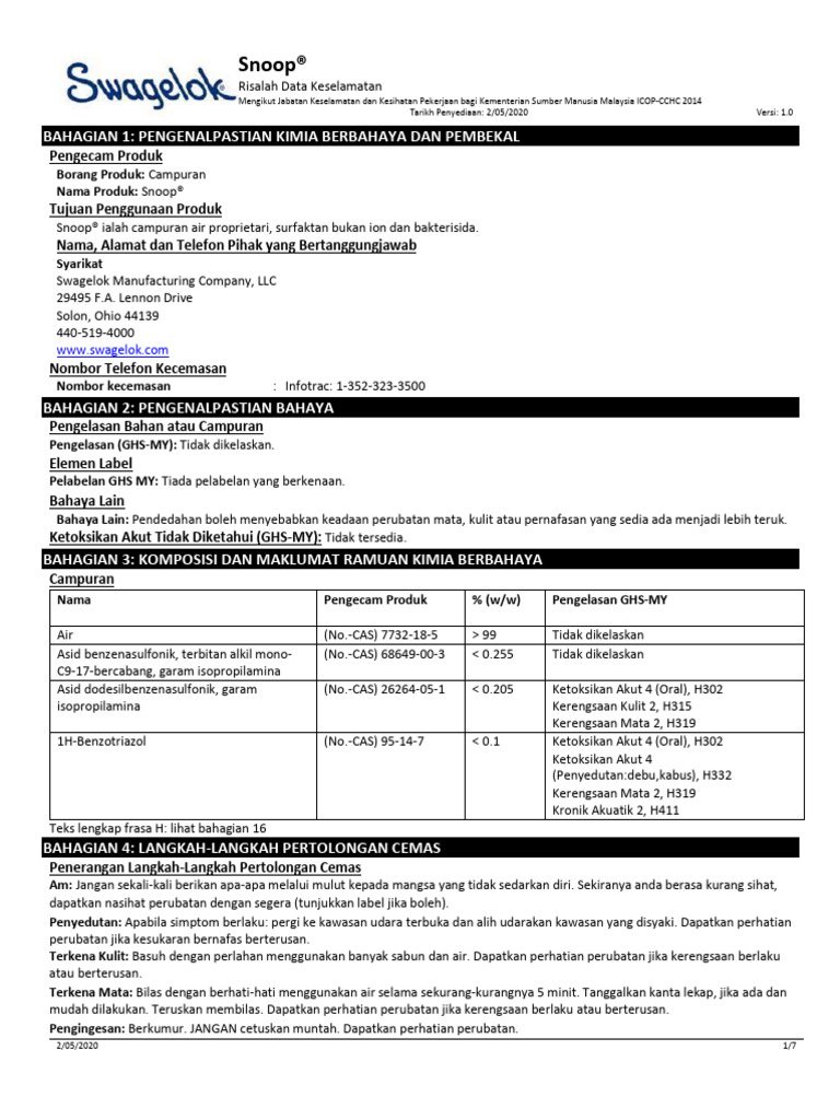 Sds Snoop Malay | PDF