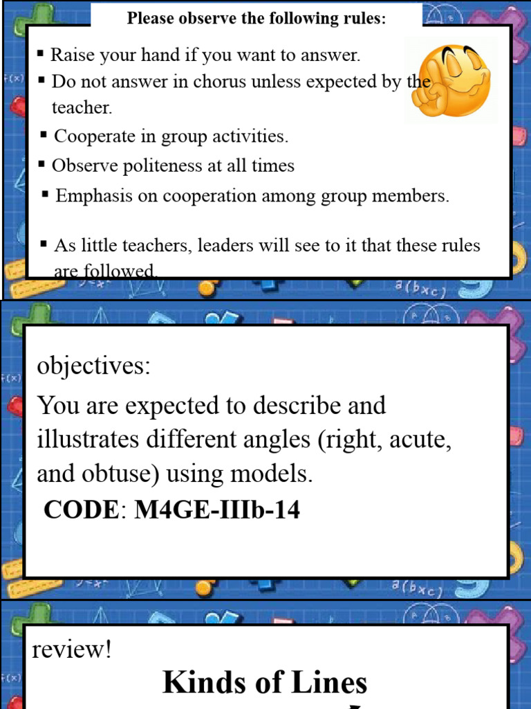 KINDS OF ANGLES | PDF | Angle | Elementary Geometry