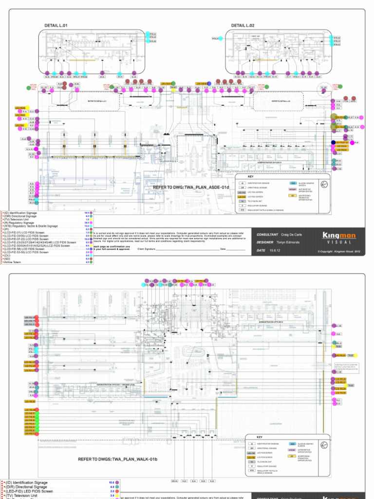 Perth Airport_Mark-up Drawings | PDF